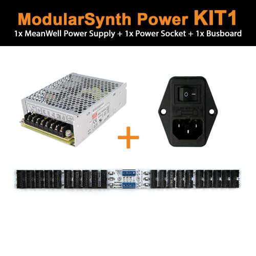 Eurorack Power KIT, Modular Synthesizer Power KIT- ModularSynthLab