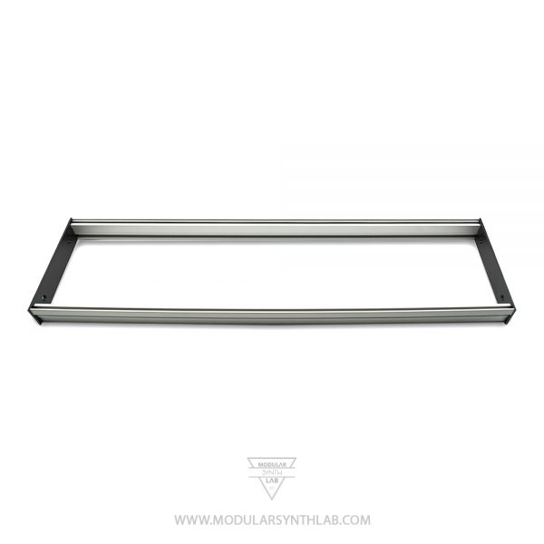 3U Eurorack Rails Set, 84-196HP, SILVER - ModularSynthLab