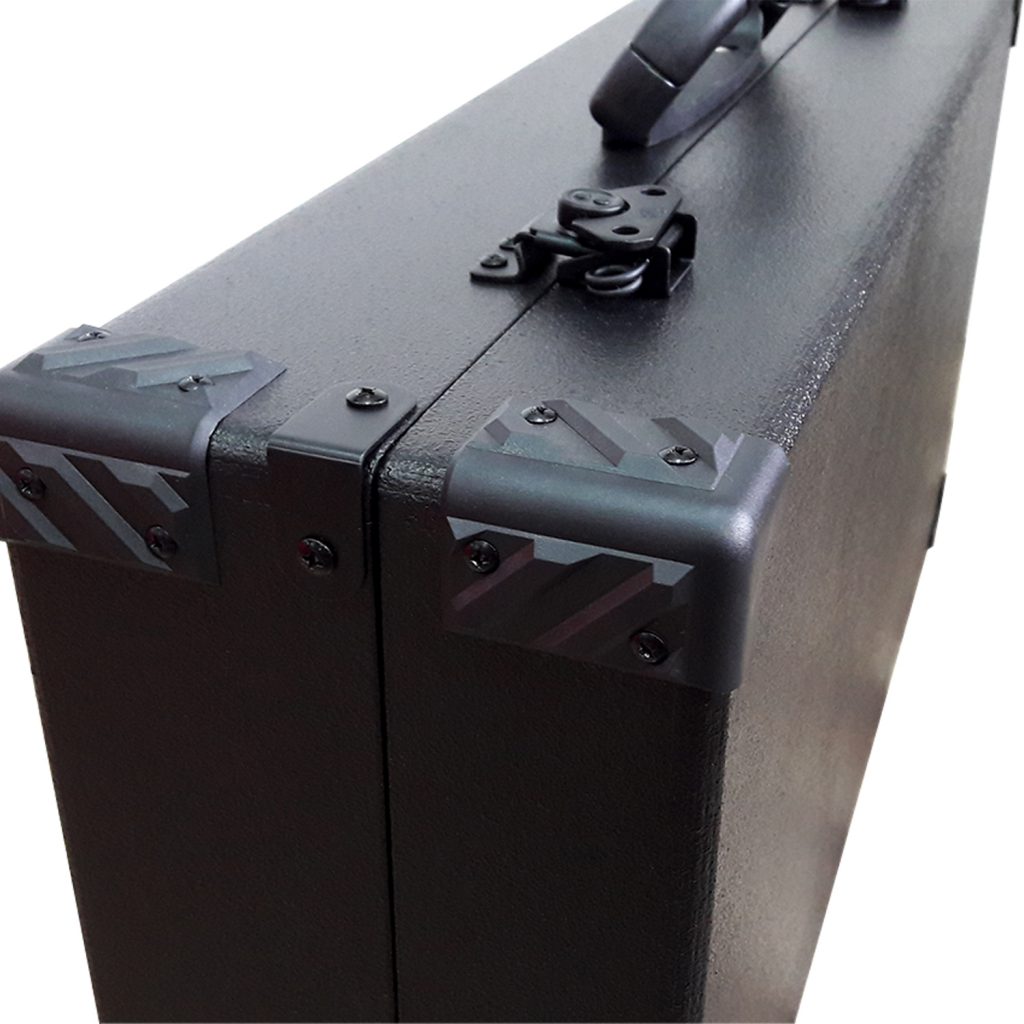 Portable Eurorack Case, 6U/104HP, "BLACK 208" - ModularSynthLab